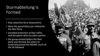 The Rise of the Nazi Party | PPTX