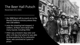 The Rise of the Nazi Party | PPTX