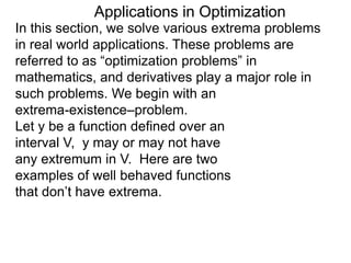 3.6 applications in optimization | PPTX