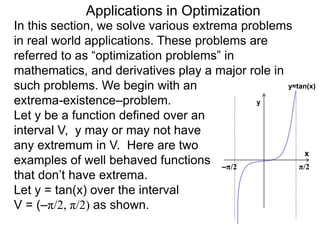 3.6 applications in optimization | PPTX