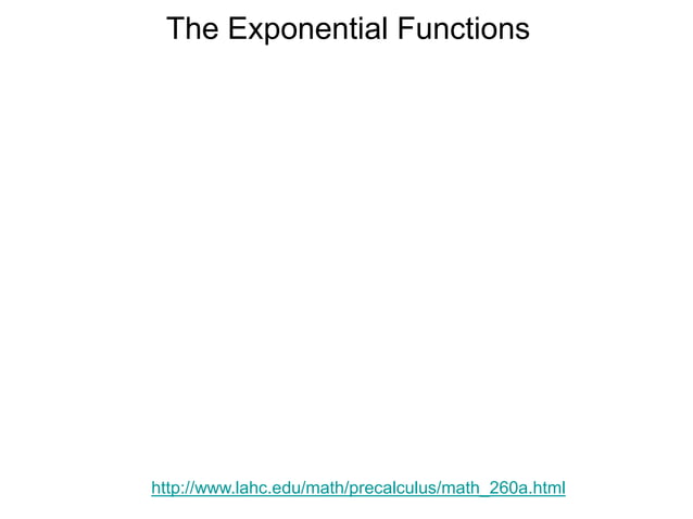 4.2 exponential functions and compound interests | PPT