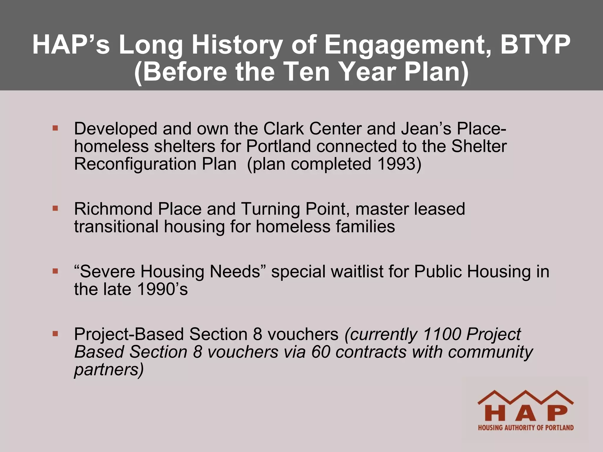 3.6 Harm Reduction Housing Models (Duke) | PPT | Government Support and ...