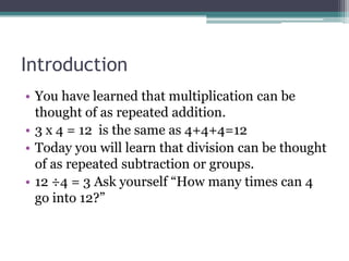 meanings of division | PPT