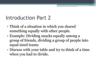 meanings of division | PPT