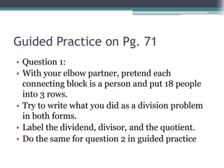 meanings of division | PPTX