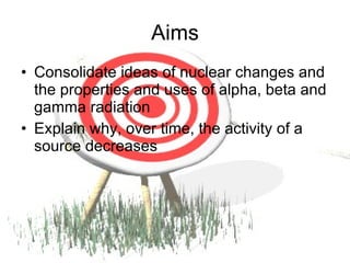 3.7 Using radioactive materials | PPT