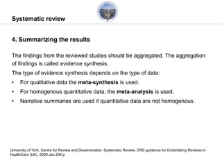 3-7-systematic-review-abawi-2021.ppt | Educational Assessment | Education