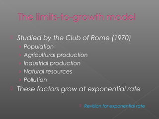 3.7 Limits to growth | PPT