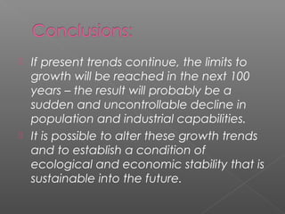 3.7 Limits to growth | PPT