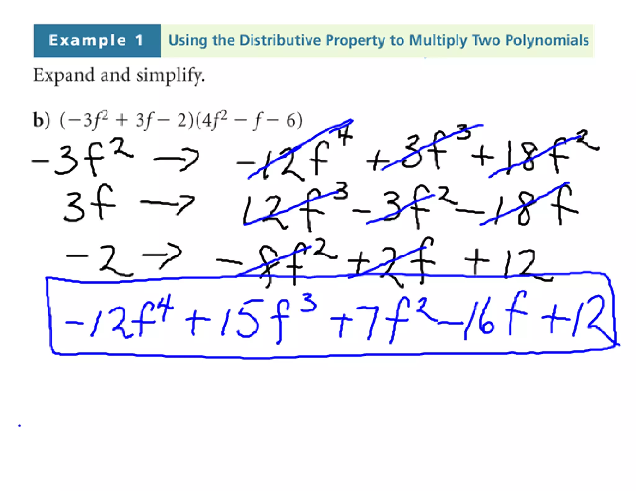 3.7 multiply polynomials | PDF