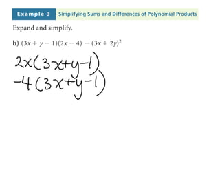3.7 polynomial order of operations | PPT