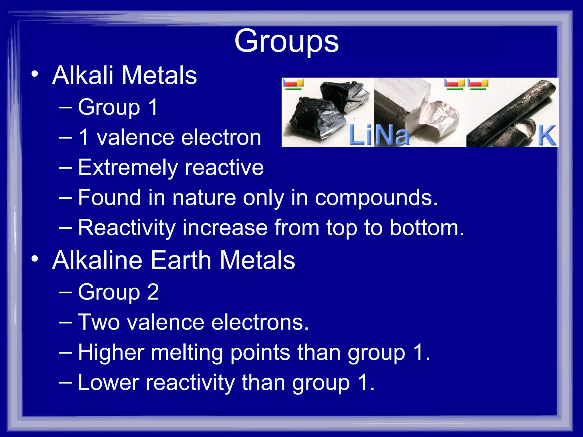 3-7 Representitive Groups | PPT