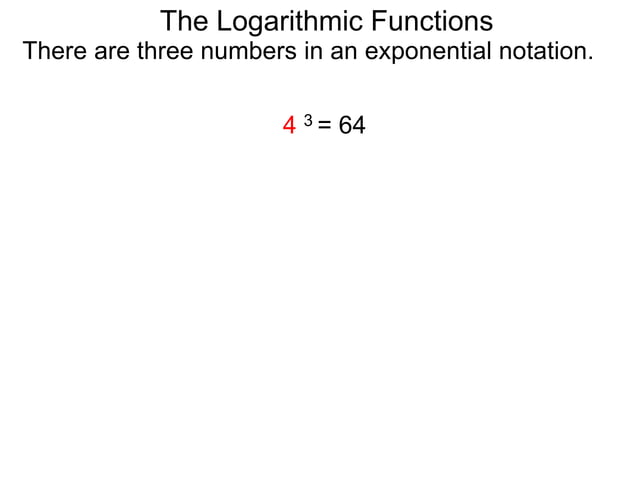 4.4the logarithm functions | PPT