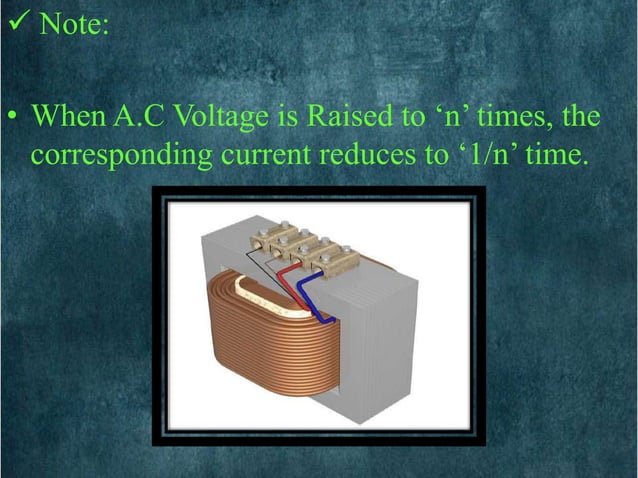 Transformers (Especially For 12th Std) | PPTX | Physics | Science
