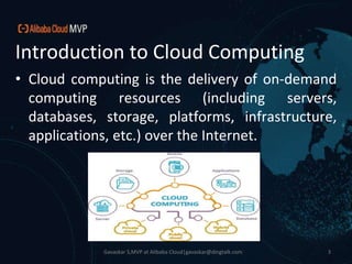 Devops with Alibaba Cloud | PPTX
