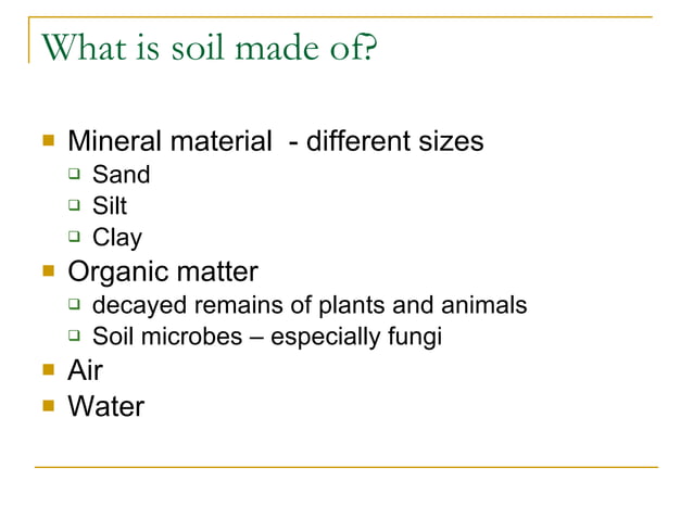 3 8 Soil Introduction | PPT