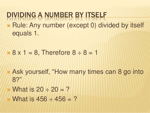 Special Quotients Special Quotients