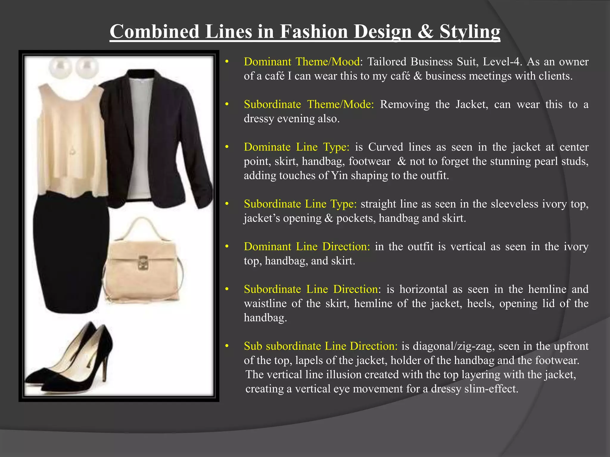 3-9 Line styling.pptx | Women\'s Outerwear | Women\'s Clothing