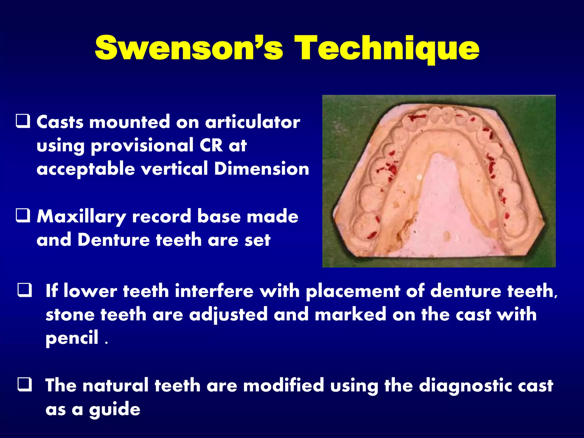 3 a. management of maxillary and mandibular single complete dentures | PPT