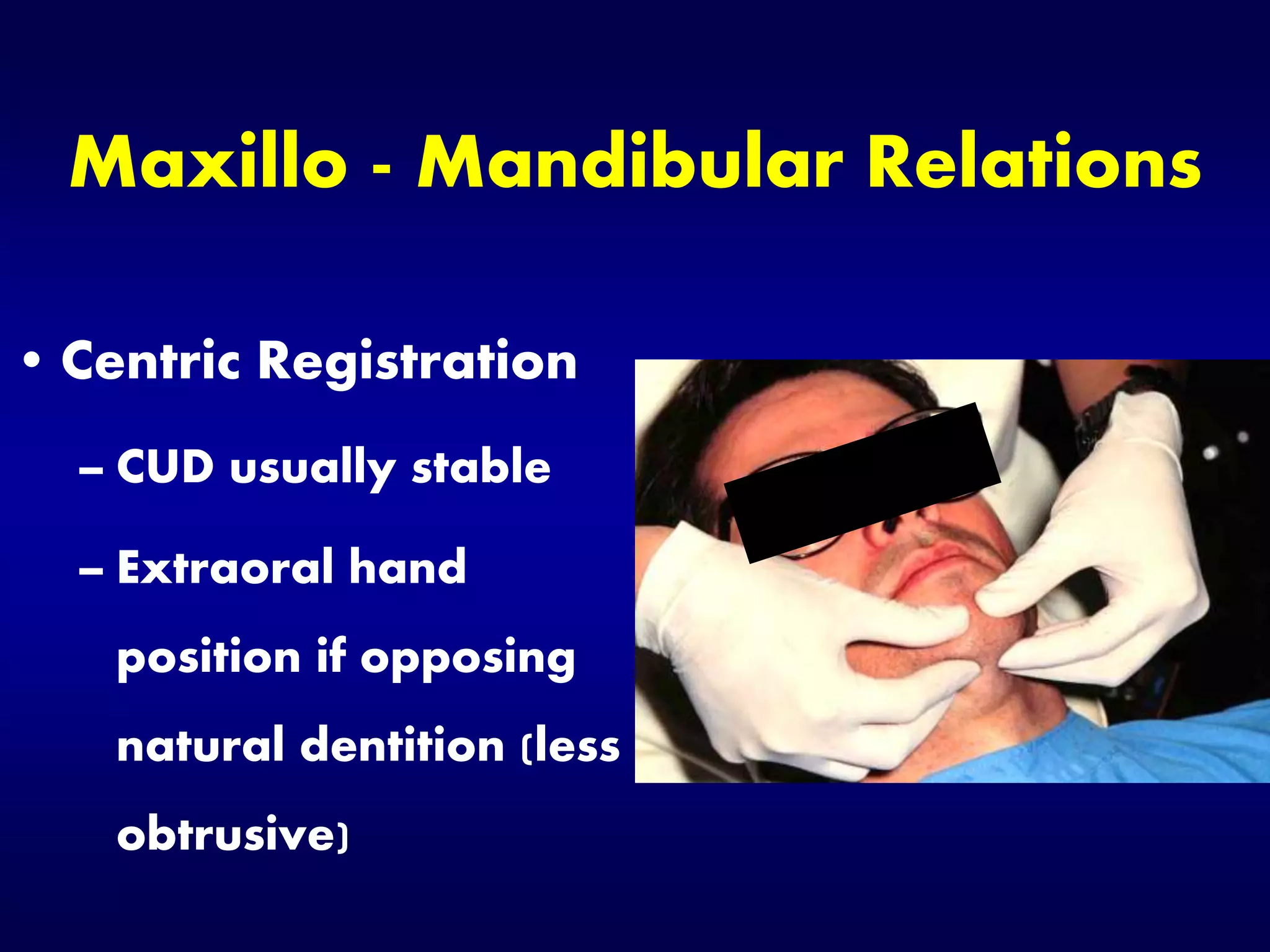 3 a. management of maxillary and mandibular single complete dentures | PPT