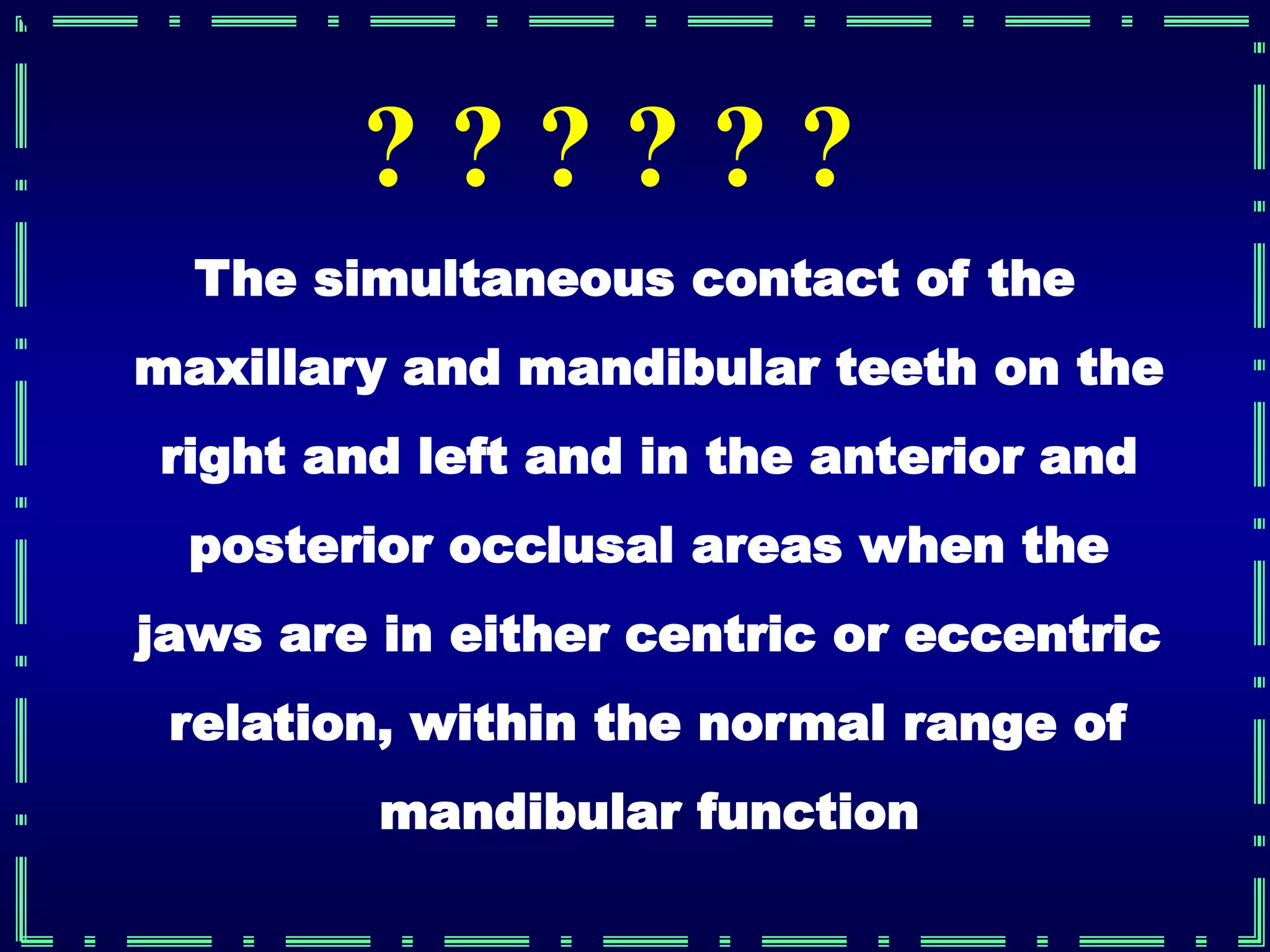 3 a. management of maxillary and mandibular single complete dentures | PPT