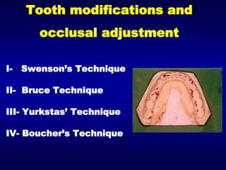 3 a. management of maxillary and mandibular single complete dentures | PPT
