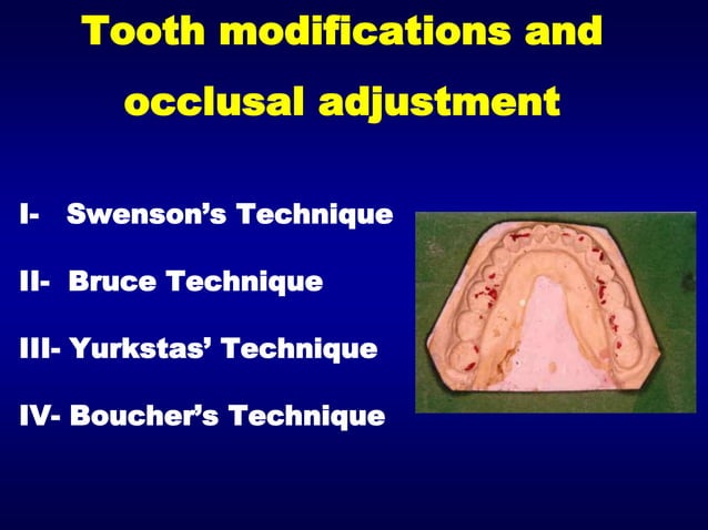3 a. management of maxillary and mandibular single complete dentures | PPT
