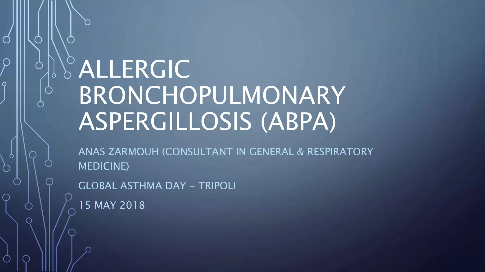 3 abpa talk | PPTX | Lung and Respiratory Health | Diseases and Conditions