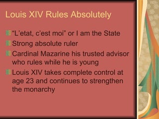 3. Absolutism, Power, And More Conflict | PPT | Religion & Spirituality