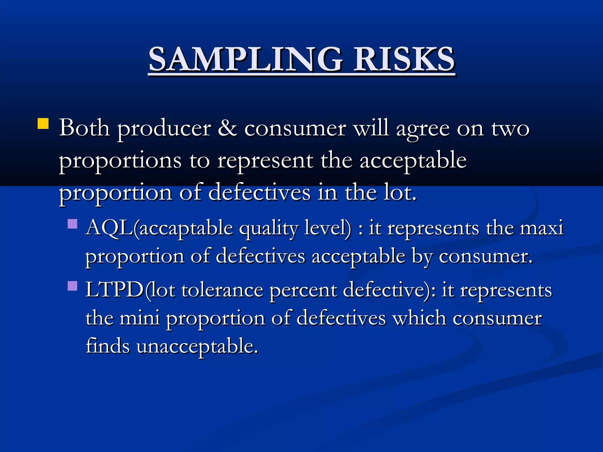 3.... acceptance sampling | PPT