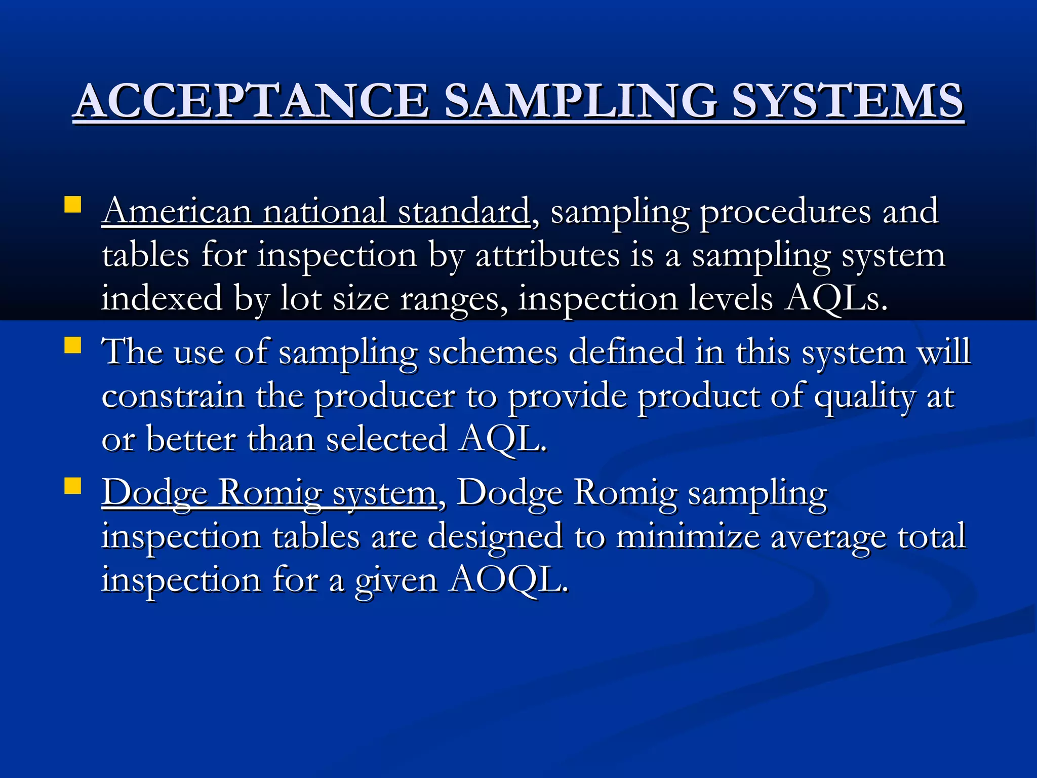 3.... acceptance sampling | PPT