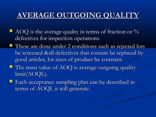 3.... acceptance sampling | PPT