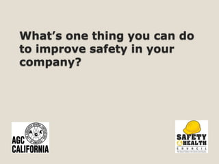 Achieving Safety Excellence - Jerry Shupe; Director of Safety and ...