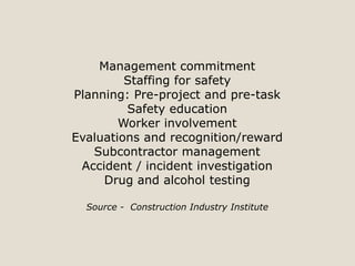 Achieving Safety Excellence - Jerry Shupe; Director of Safety and ...