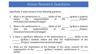 3-Action-Research-Questions...pdf | Educational Assessment | Education