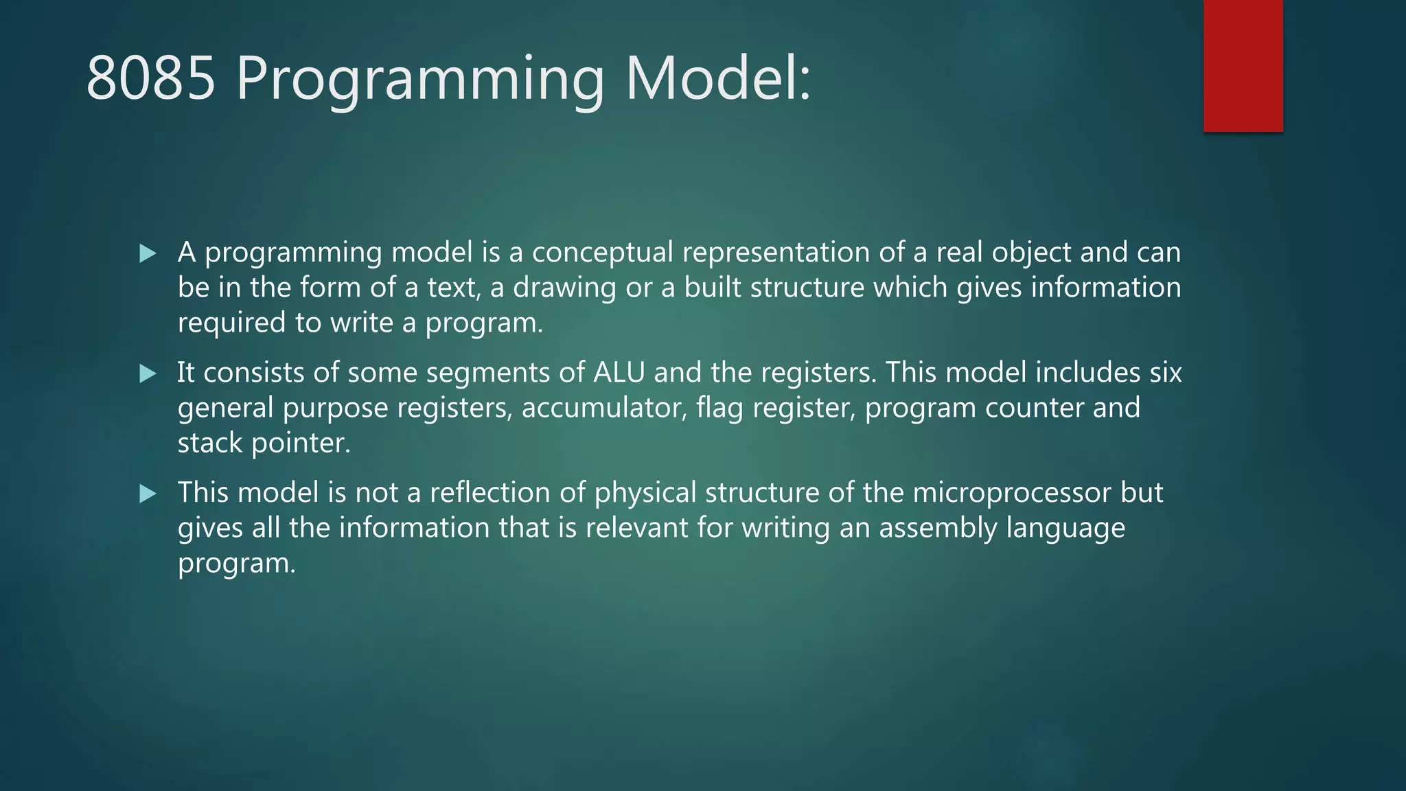 Addressing modes 8085 | PPTX | Operating Systems | Computer Software and Applications