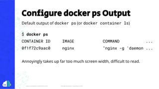 Adrian Mouat - Docker Tips and Tricks | PPT