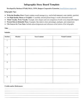 How to Make an Infographic Presentation Handout | PDF