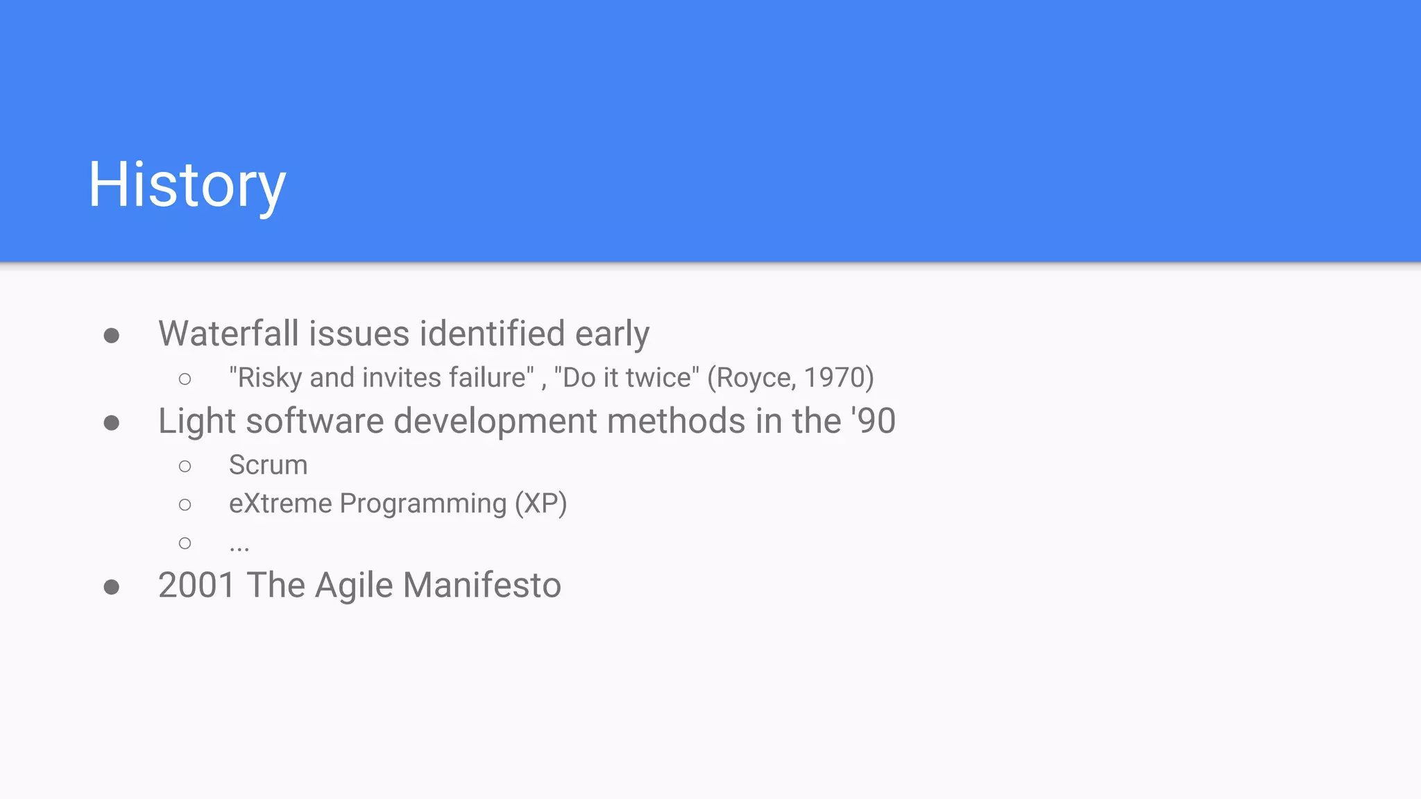 Agile Methodologies And Scrum Lean Development And Agile Methodologies 2017 Lesson 3 Ppt