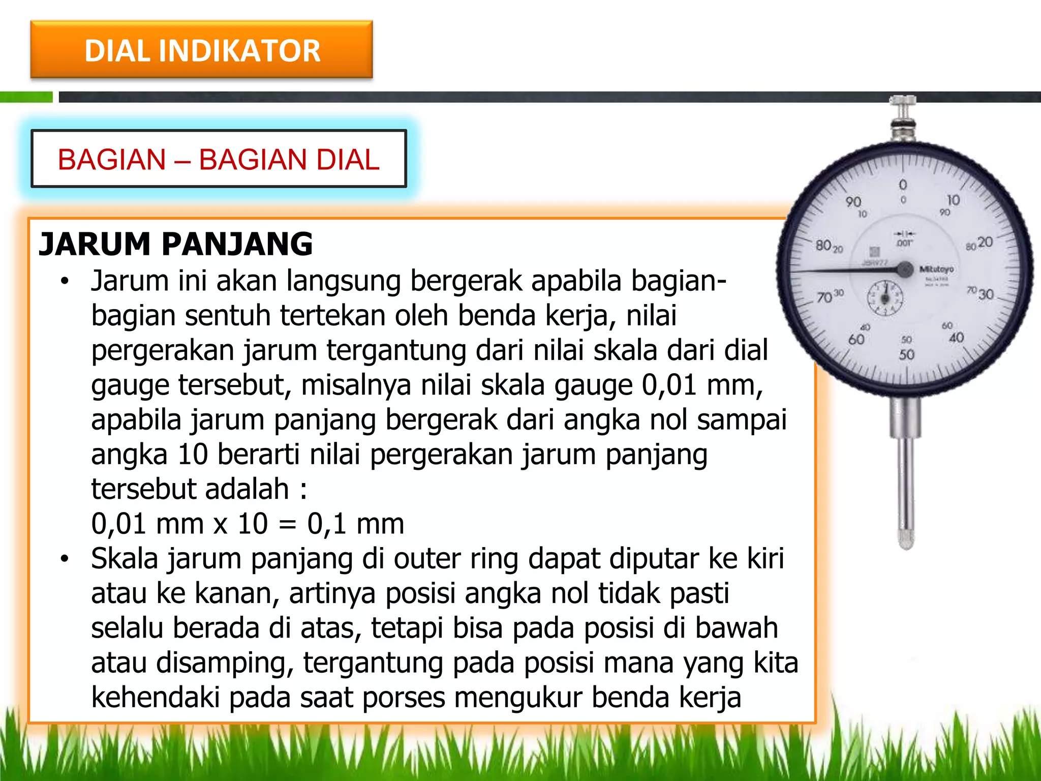 Agung Fathony - Alat Ukur (Dial Indikator) | PPTX