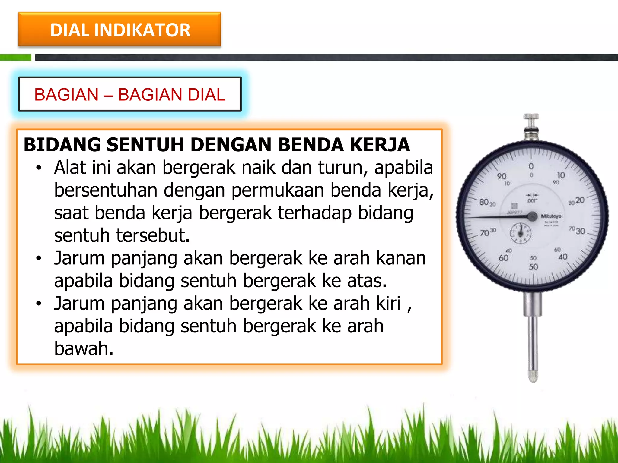 Agung Fathony - Alat Ukur (Dial Indikator) | PPTX