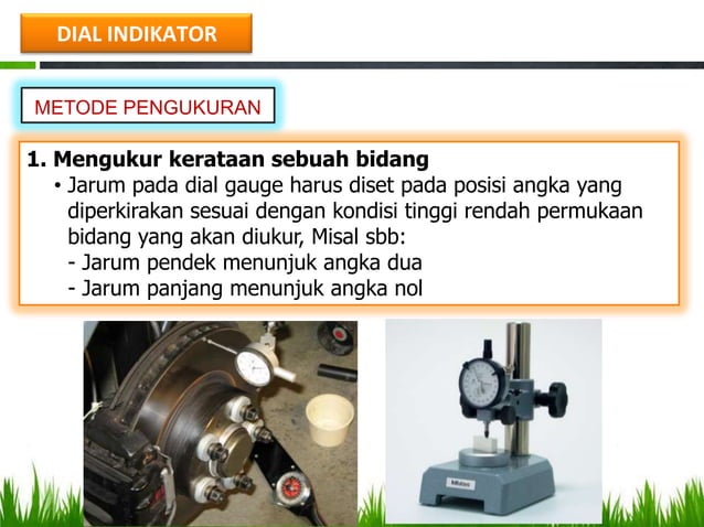 Agung Fathony - Alat Ukur (Dial Indikator) | PPT