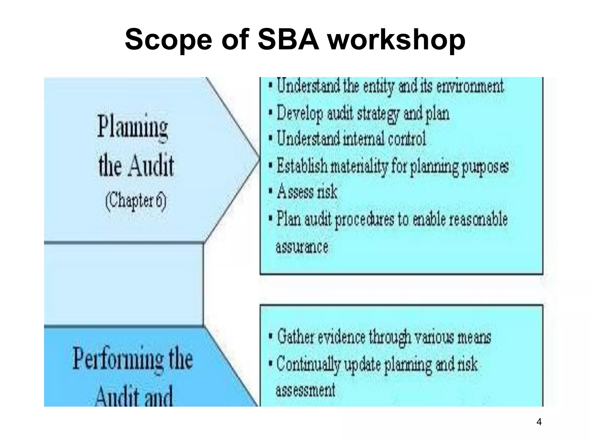 Presentation 3, Fine tuning elements of system based auditing, Workshop ...