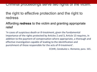 Taking victims' rights seriously | PPT
