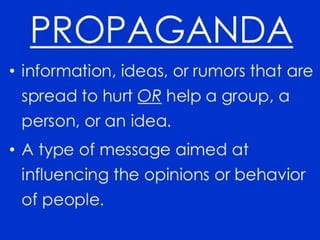 American Revolution propaganda | PPT