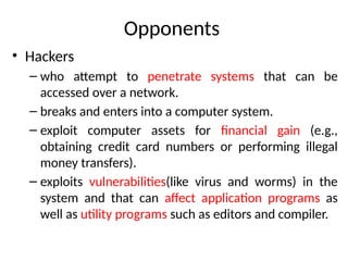 3-A Model of Network Security.pptxhhhhhh | PPTX