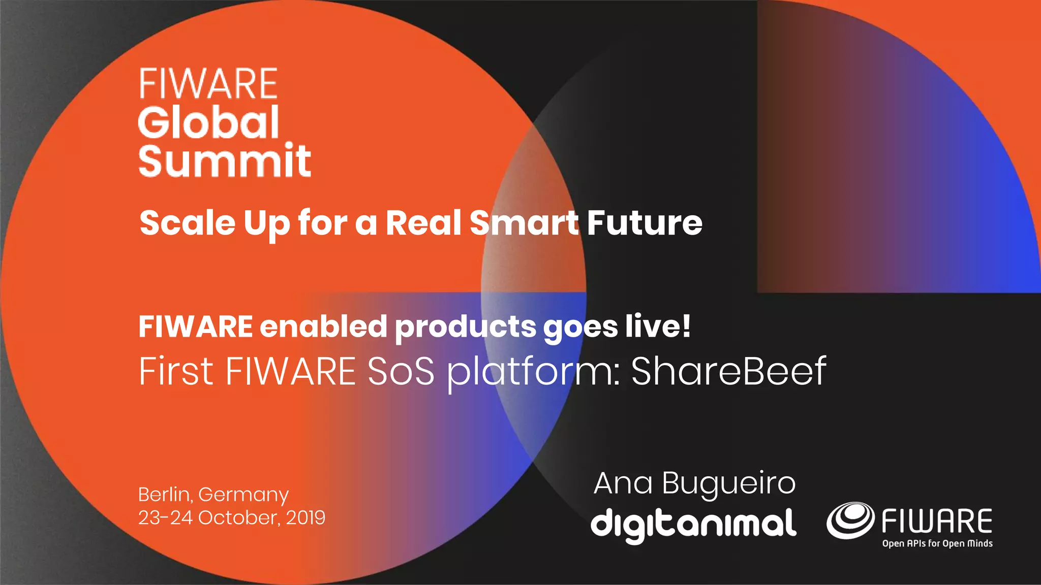 FIWARE Global Summit - Digitanimal: “FIWARE Enabled Products Go Live in the First FIWARE SoS ...