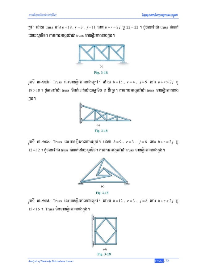 3. analysis of statically determinate trusses | PDF