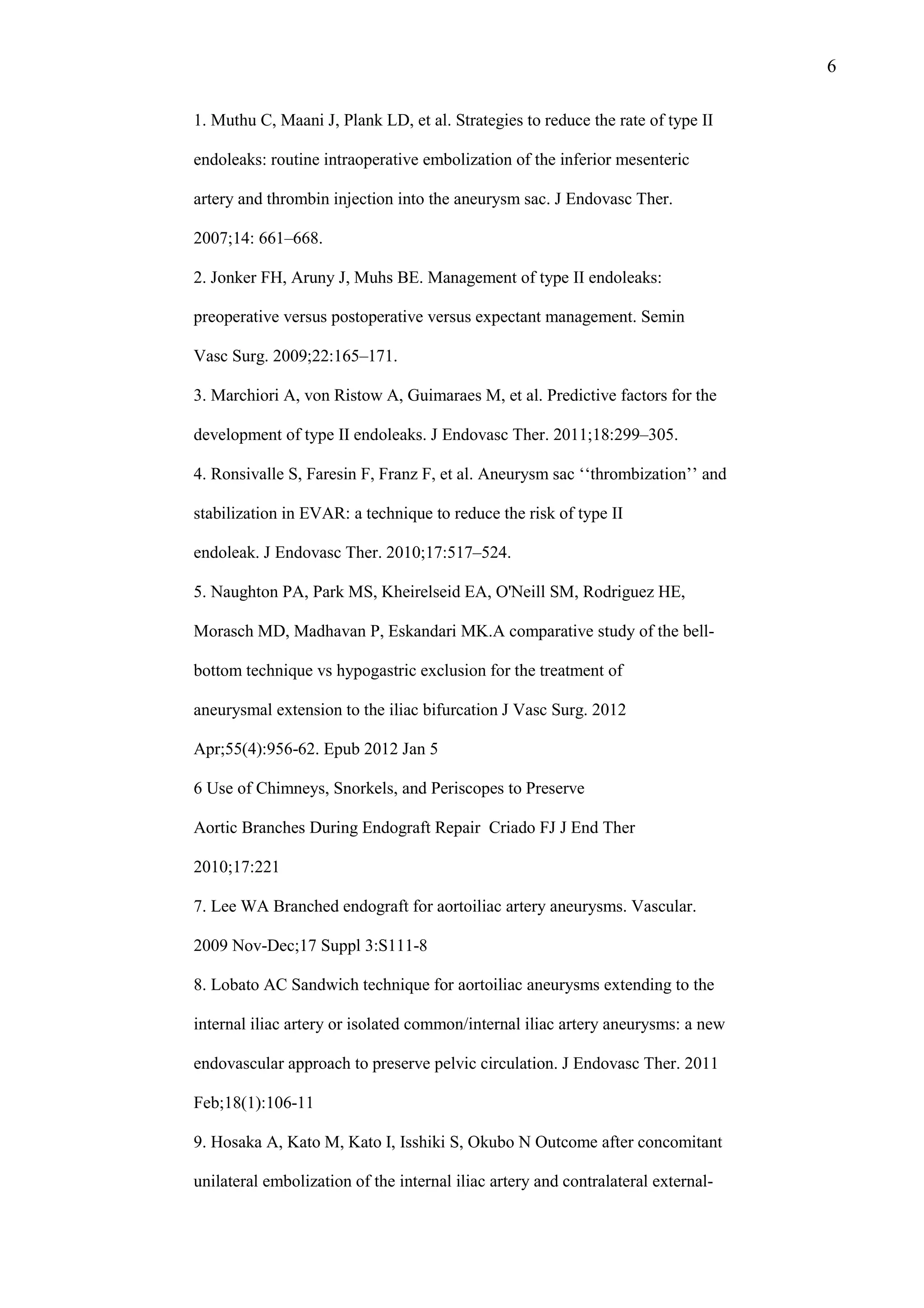 A New Management For Hypogastric Flow Exclusion In Evar Using An ...