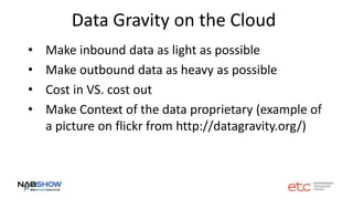 An Introduction to Data Gravity by John Tkaczewski of FileCatalyst | PPT